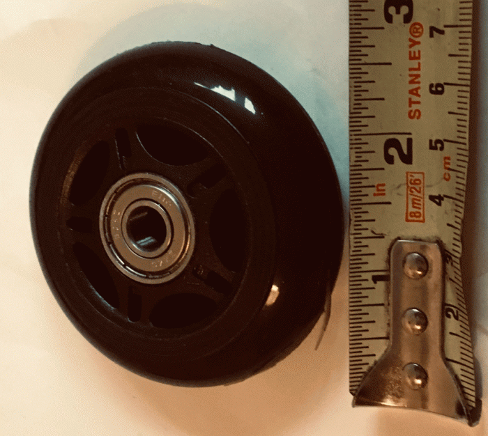 Used Rear Stabiliser Wheel For A Mobility Scooter V3957 Wheelie Good ...