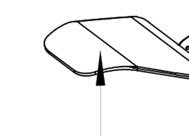 New Front Foot Pads For An Excel Roadster DX8 Deluxe Mobility Scooter ...