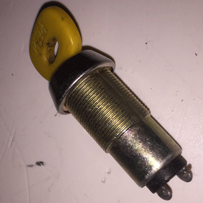 Used Lock & Key Switch For A Shoprider Mobility Scooter Spares AB3427 ...