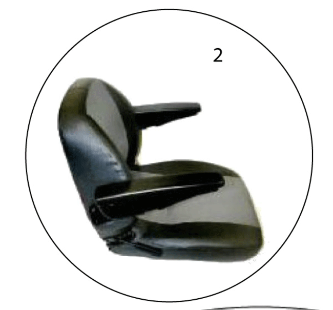 New C9 Seat For A Sterling Elite II RS Mobility Scooter Wheelie Good ...