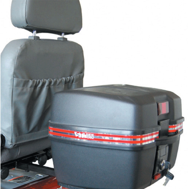 New Lockable Rear Storage Box For A Mobility Scooter Wheelie Good ...