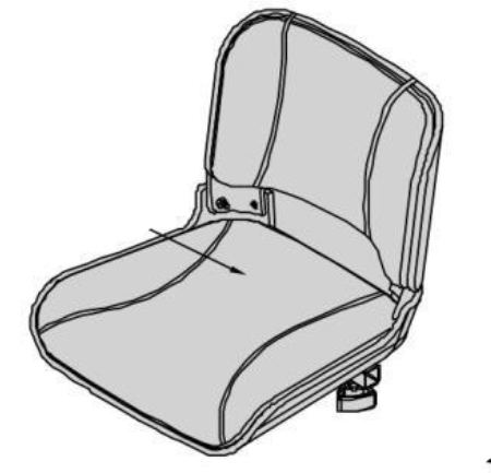 New Seat Assembly For Scout / Spitfire 20amp Mobility Scooter Wheelie ...