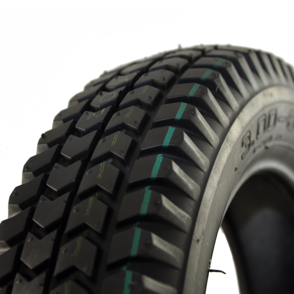 New 3.00-8 Blk Chevron Tread Pneumatic Tyre Tire for Mobility Scooter ...