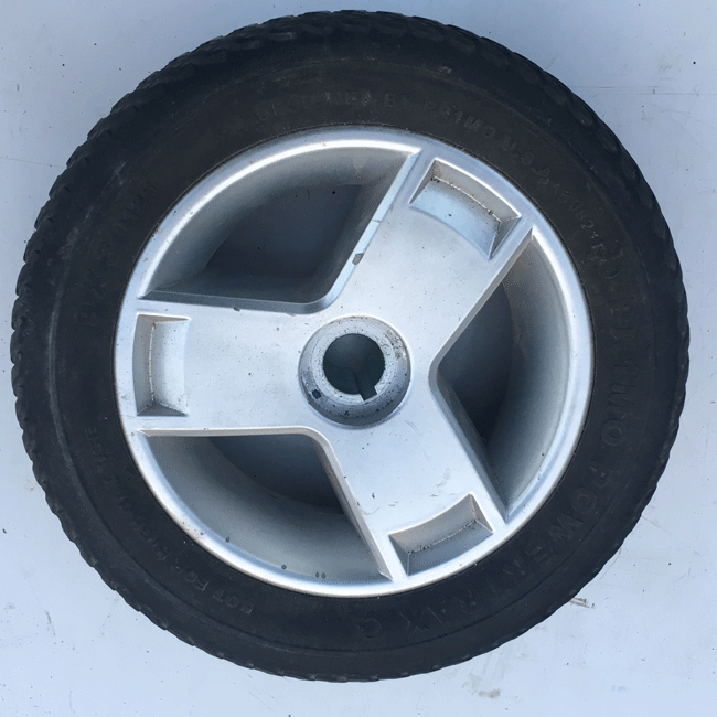 Used 9x3 Rear Solid Wheel & Tyre For A Mobility Scooter B3054 Wheelie ...