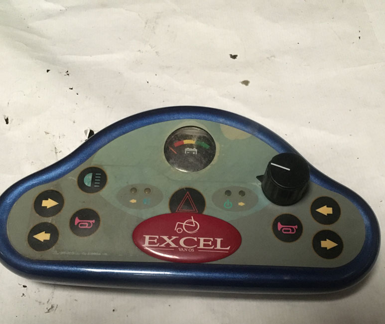 Used Tiller Head Assembly For An Excel Mobility Scooter V6863 Wheelie ...