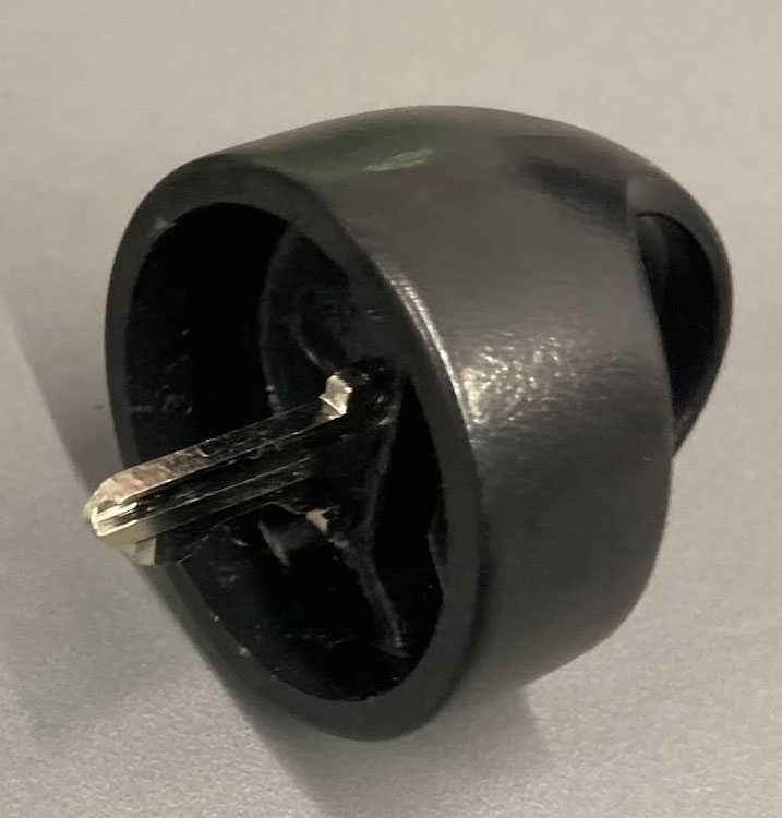 Mobility Scooter Lock Anti Theft Key (Stereo Plug Style) With Loop Head ...